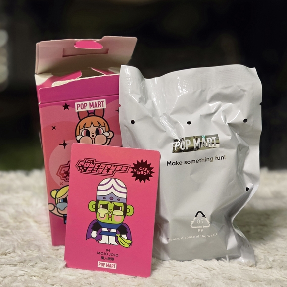 POP MART | Toys | Pop Mart Sold Out Authentic Cry Baby Power Puff Mojo ...